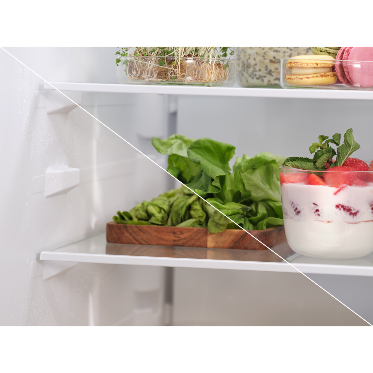 500 LNS5LE18S Fridge Freezer LowFrost 198/73 l Integrated fridge ...